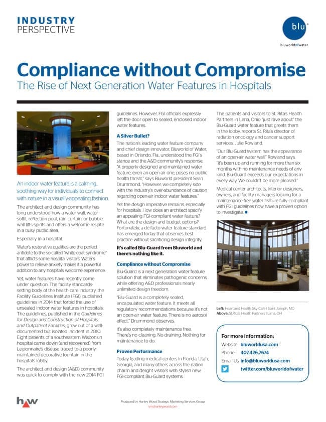 Bluworld Collateral Material | Bluworld Marketing Collateral & Porfolio
