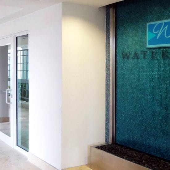 WaterWall™ (Semi-Custom) | Water Walls | Bluworld Products